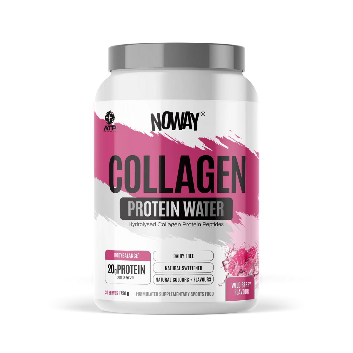 Noway collagen protein water - Wild berry – All about beautiful you